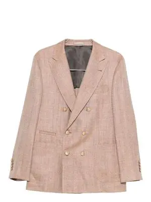 Brunello Cucinelli Double-breasted Jacket - Multicolor