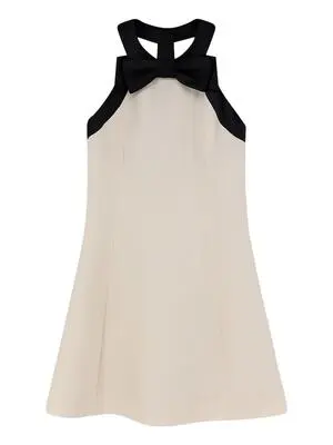 Valentino Garavani Mini Dress With Bow Detail - Multicolor