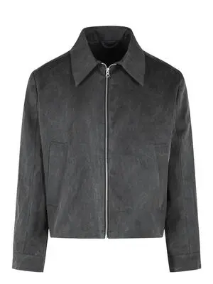 SÉFR Sefr 'Tazio' Grey Cotton Jacket Men