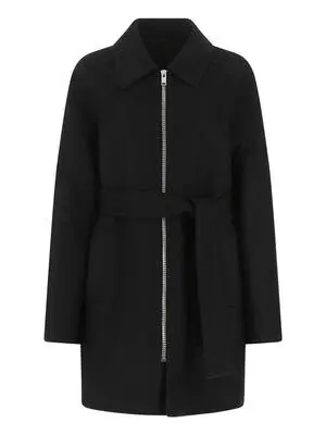 Givenchy Wool Blend Coat - Black