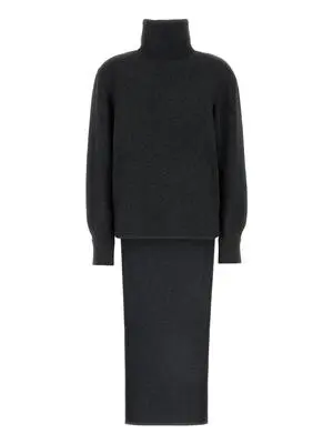 Givenchy Long Back High Neck Sweater - Multicolor