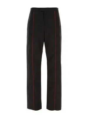 FERRAGAMO Polyester Blend Pant - Black