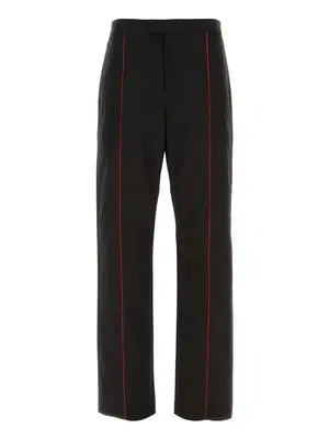 FERRAGAMO Polyester Blend Pant - Black