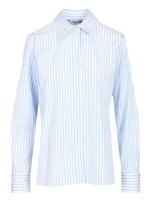 Max Mara MAX MARA Striped Poplin Shirt Multicolor