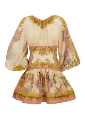 Zimmermann Indra Mini Dress - Multicolor