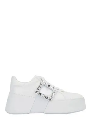 ROGER VIVIER Viv Skate High Strass Sneakers - Multicolor