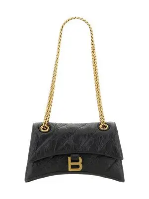 Balenciaga Crush Small Bag - Black