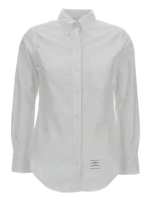 Thom Browne THOM BROWNE Classic Collar Oxford Shirt Multicolor