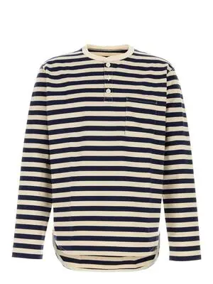 Junya Watanabe Embroidered Cotton Oversize T-shirt - Multicolor