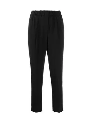 Brunello Cucinelli Trousers Tailored Trousers - Black