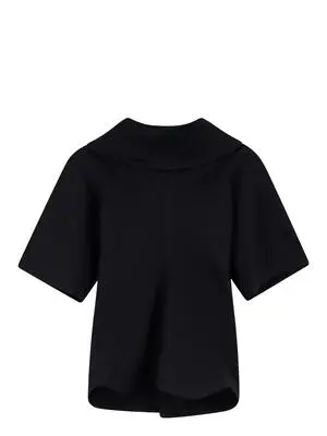 Bottega Veneta Compact Cotton Canvas Shirt With Square Knot Buttons - Multicolor