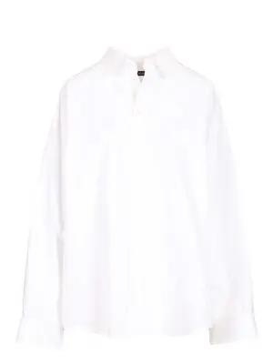 Balenciaga Oversized Shirt - White