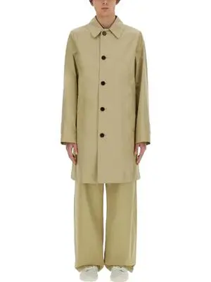 Burberry Cotton Trench Coat - Multicolor
