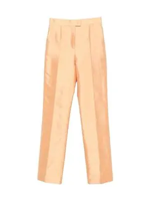 Valentino Garavani Trousers Tailored Trousers - Orange