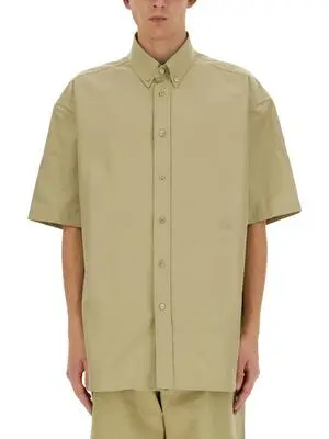 Burberry Burberry Men Cotton Shirt Cream
