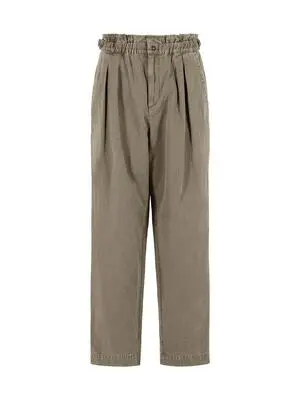 Isabel Marant Étoile Cotton And Linen Pants - Brown