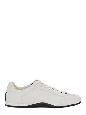 Gucci Gucci Elan Leather Sneakers White