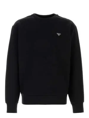 Prada Cotton Sweatshirt - Black