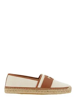 Gucci Cross Gg Espadrilles - Brown