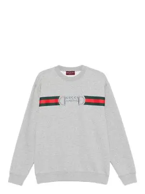 Gucci Logo Cotton Sweatshirt - Multicolor