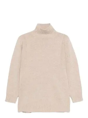 Max Mara Cashmere Turtleneck Sweater - Multicolor