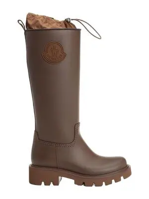 Moncler Moncler Women Kickstream High Rain Boots Brown
