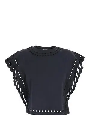 ISABEL MARANT ÉTOILE ISABEL MARANT ETOILE Cotton Odyle-Gc Short Sleeve T-Shirt