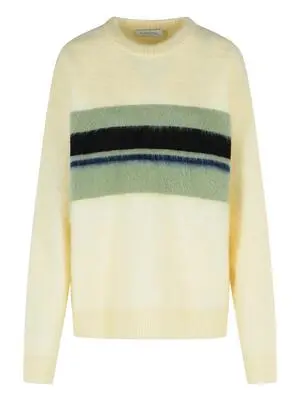 LANVIN Multi Wool Blend Sweater - Multicolor