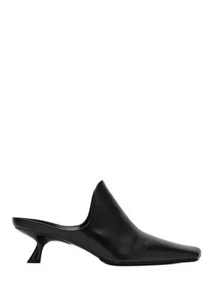 Loewe Emily Calfskin Mules - Black