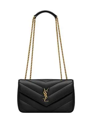 Saint Laurent Small Leather Bag Black