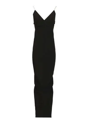 Rick Owens Long Dress Maillot Gown - Black
