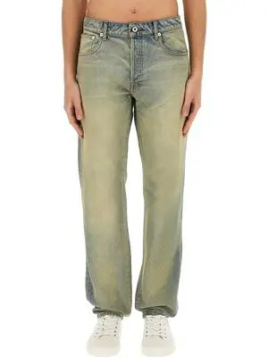 Kenzo Slim Bara Jeans - Blue