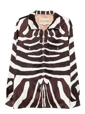 Valentino Garavani Jackets Shirt Jackets - Brown