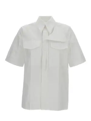 Bottega Veneta Shirt Compact Cotton Toile - Multicolor