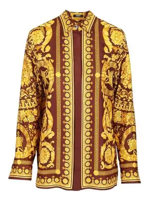 Versace Silk Twill Shirt - Multicolor