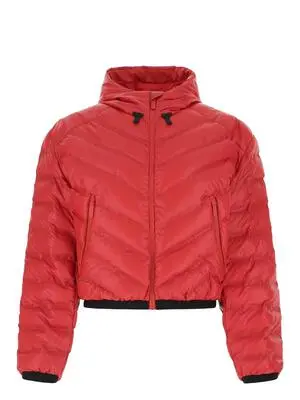 Prada Polyurethane Blend Padded Jacket - Red
