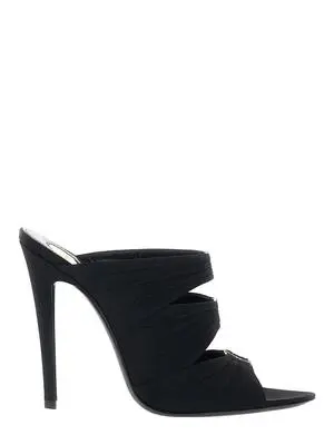 Saint Laurent Emilie Heeled Sandals Multicolor