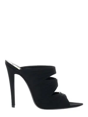 Saint Laurent Emilie Heeled Sandals - Multicolor
