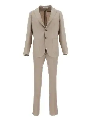Tagliatore Montecarlo Linen Suit - Multicolor