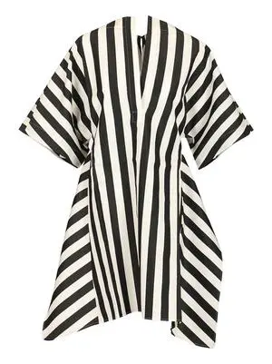 Jacquemus Jacquemus Women Unique In Cotton And Silk With Moisson Stripes Multicolor