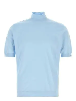 Prada Light Cotton Sweater - Blue