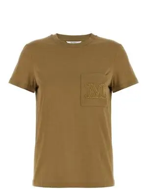 Max Mara Cotton T-shirt - Brown