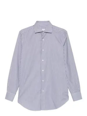 Brioni Cotton Shirt - Multicolor