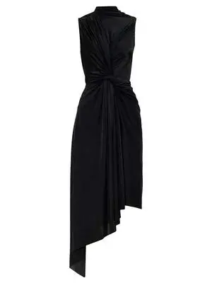 Balenciaga Asymmetrical Dress - Black