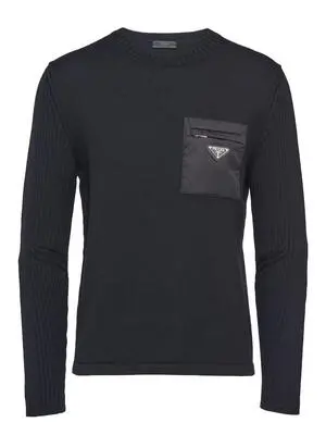 Prada Pullover Sweater - Black
