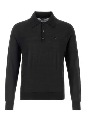 Prada Virgin Wool Sweater - Black