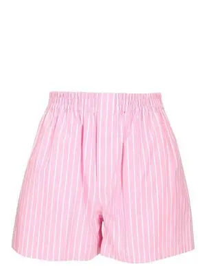 Balenciaga Striped Cotton Poplin Boxers - Multicolor