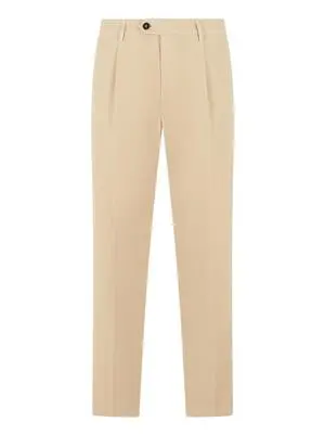 Eleventy Cotton Pants - Cream