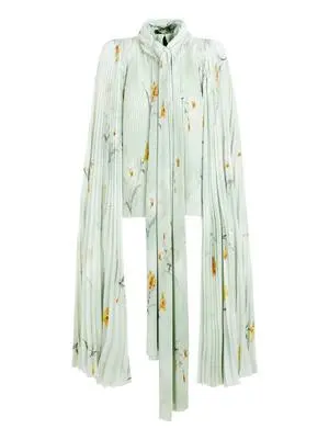 Balenciaga Polyester Blouse - Green