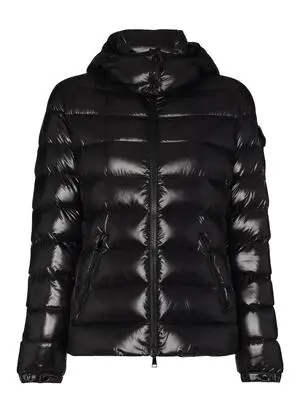 Moncler Padded Hooded Jacket - Black